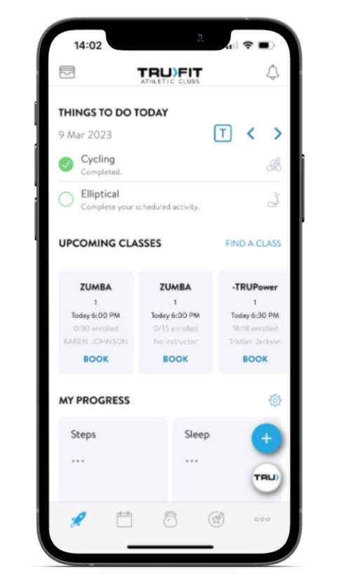 Trufit App - Tru Fit Athletic Clubs